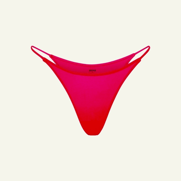 Skims Intimates And Sleepwear Skims Cording String Bikini Panties Ultra Pink Poshmark